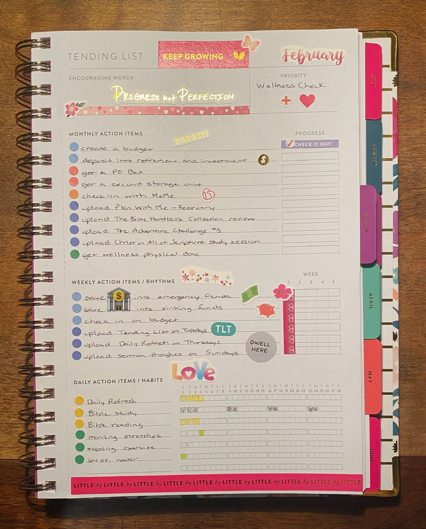 Plan With Me February 2025 – Mu Draconis